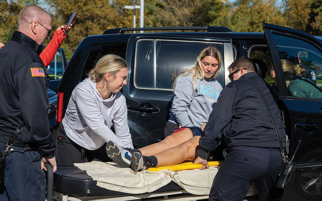 Students Participate in Mass Casualty Simulation to Practice Life ...