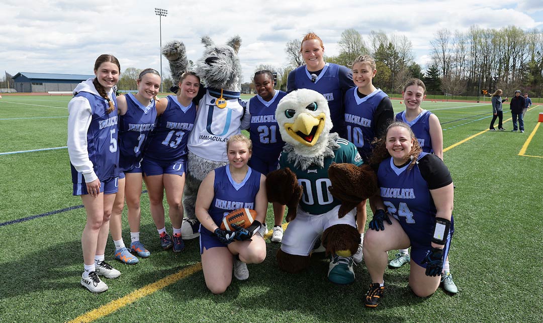Leveling the Playing Field: Immaculata Leads the Way in Flag Football ...